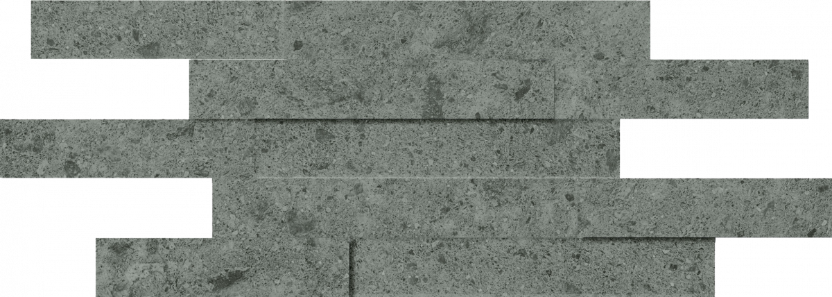 Genesis Grey Brick 3D - Porcelain stoneware decor - Genesis - Italon