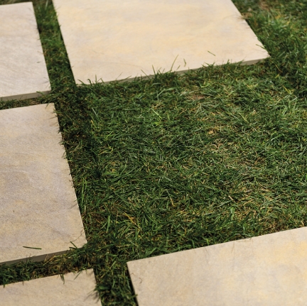 Installation on grass